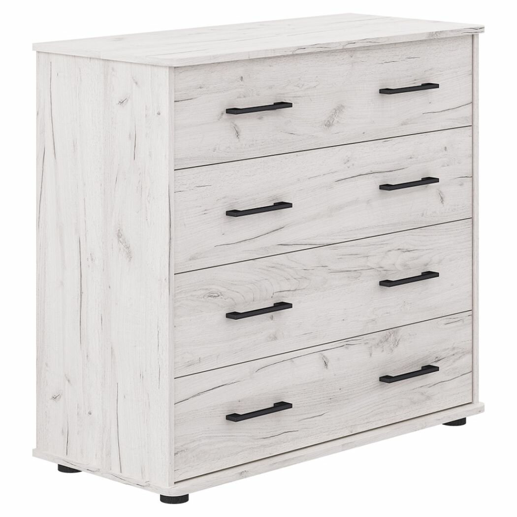 Классический комод Пирамида "К-2", Дуб крафт светлый, ЛДСП