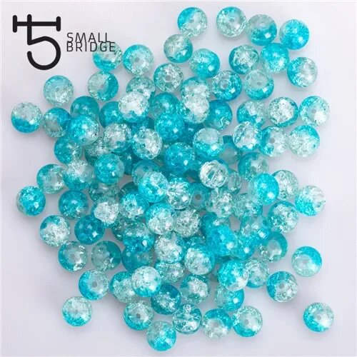 Хрустальные бусины Small Bridge 6/8 мм 8mm 50pcs, p804