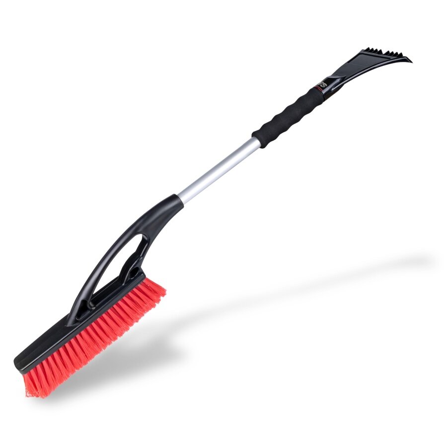 Щетка автомобильная для снега AVS CRYSTAL WB-6312 73 см. Щётка-скребок с мягкой ручкой 43452