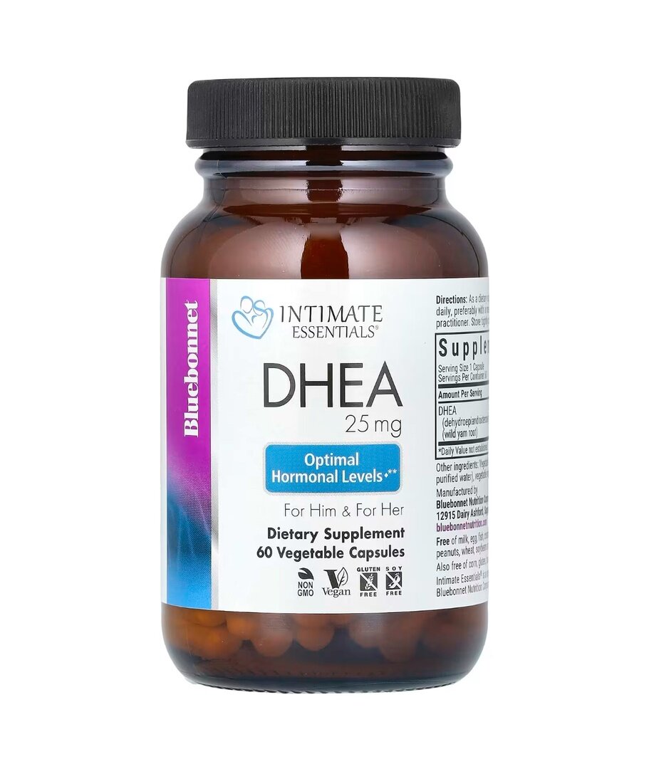 Bluebonnet ДГЭА DHEA Intimate Essentials 25 мг — фото 1