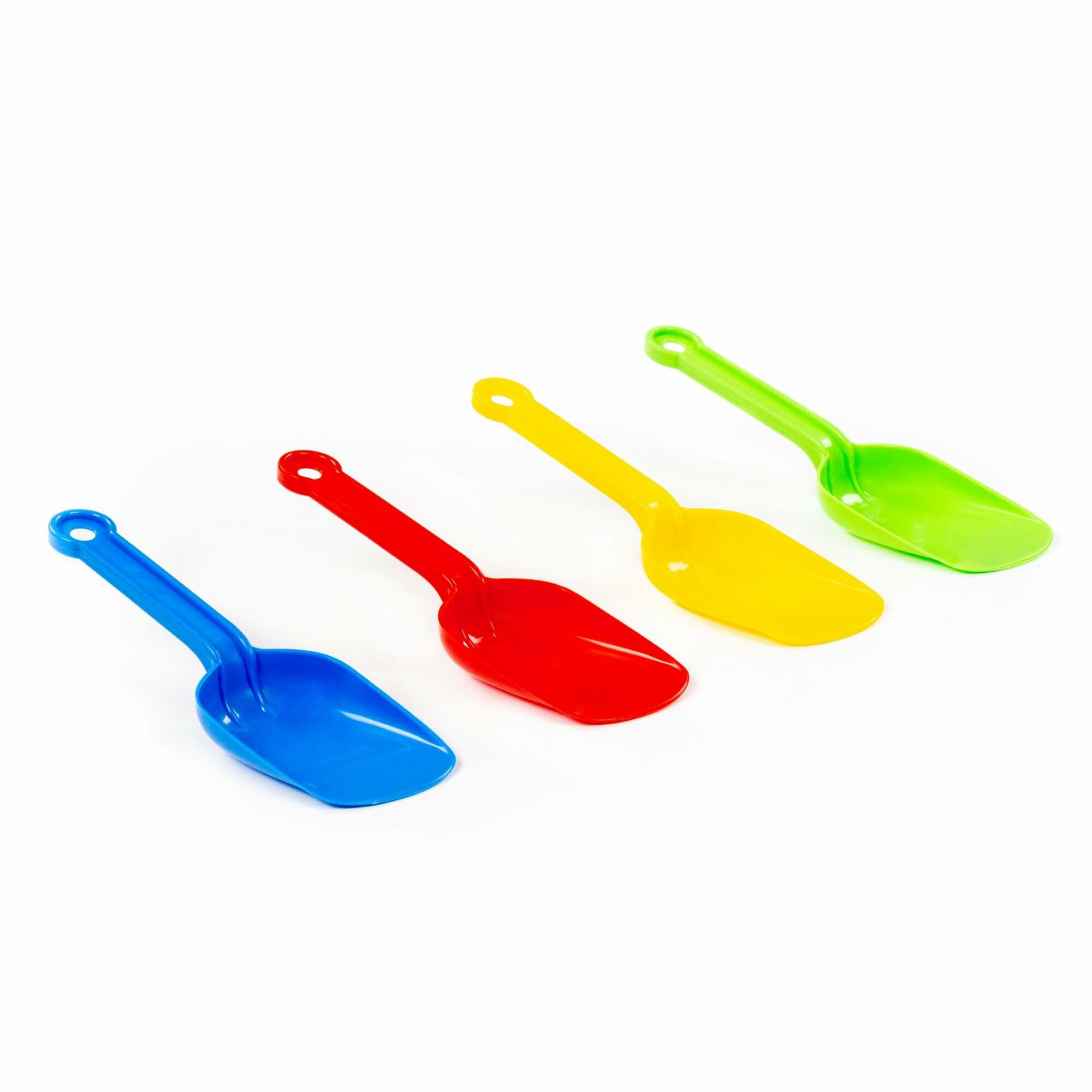 Совок №11, Полесье, пластик, мультиколор ( комплект 15 шт ).