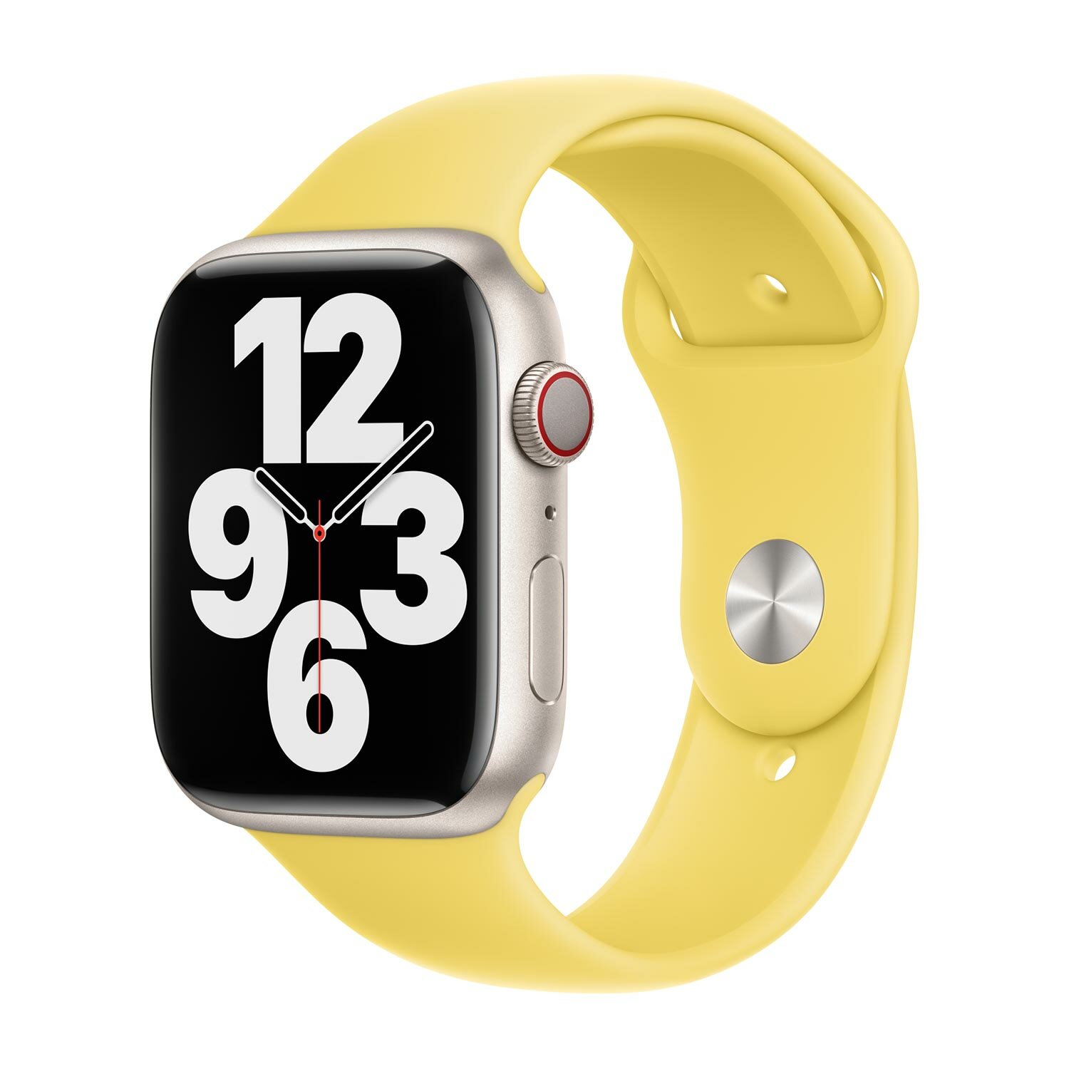 Ремешок силиконовый Lemon Zest Sport Band (Лимонная цедра) Apple Watch 41mm (38mm; 40mm) MN2A3ZM/A