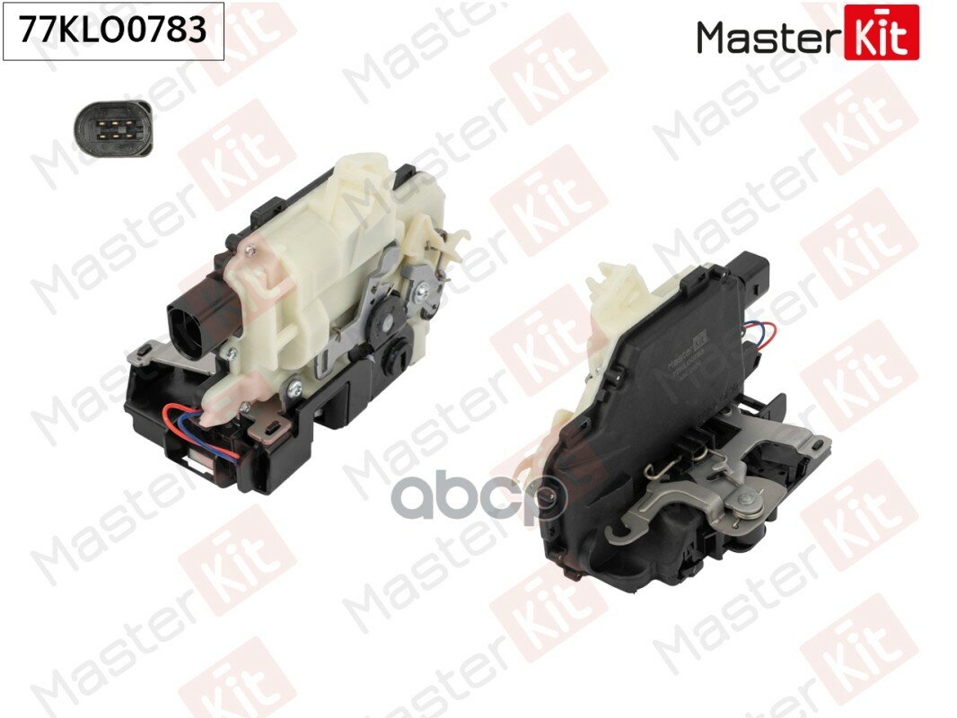 Замок двери задней R MasterKit арт. 77KLO0783