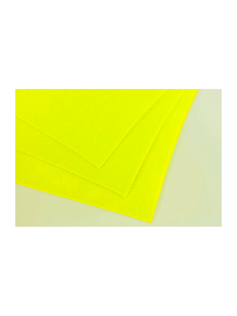 Лист фетра 1мм жёсткий 20х30см салатовый (10шт.) 0956-10135а