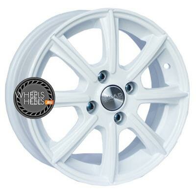 Диск автомобильный литой СКАД Монако (КЛ185) 14x5.5 4x98 et38 dia58.6 Белый