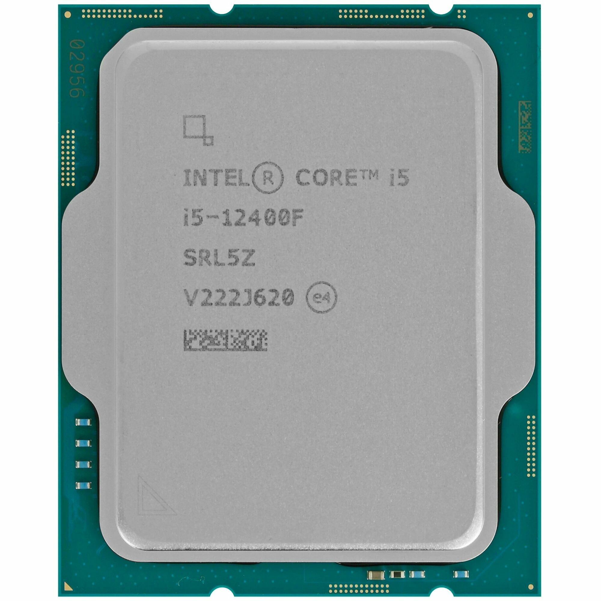 Процессор Intel Core i5-12400F Soc-1700 2.5GHz OEM