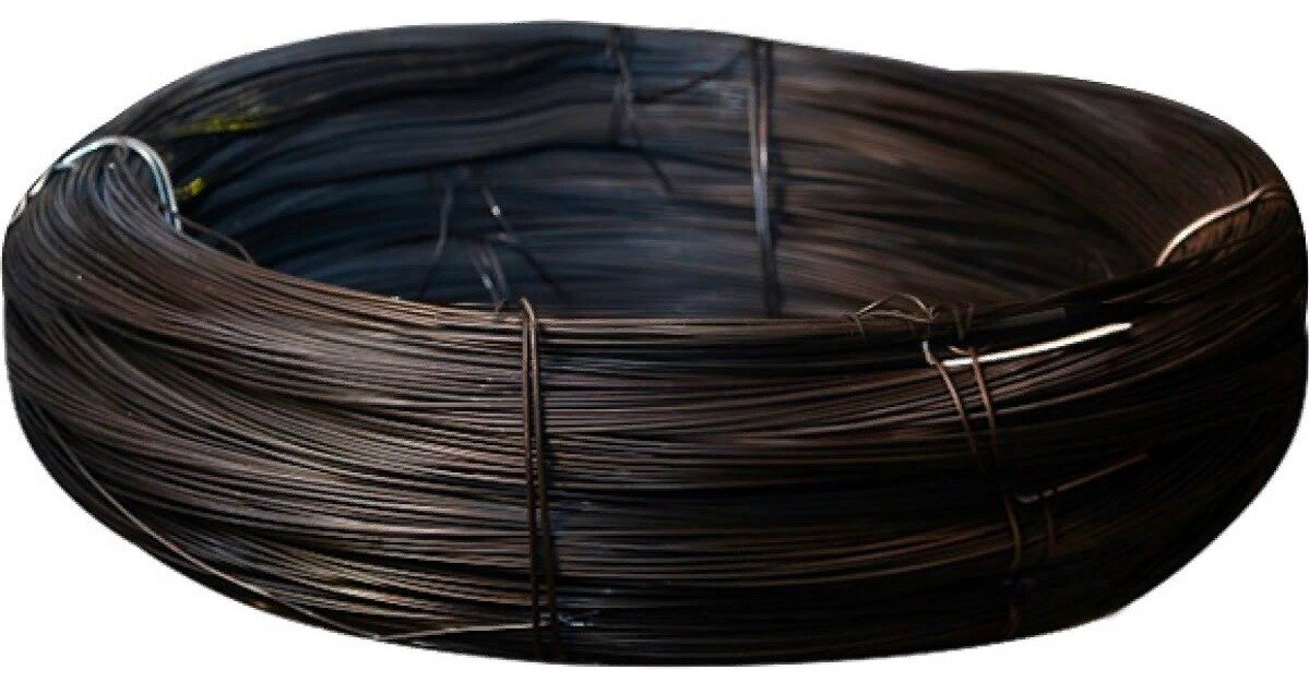 Проволока вязальная ГОСТ 3282-74 термообработанная, из низкоуглеродистой стали, черная, диаметр 1.6мм, 5кг / строительные материалы