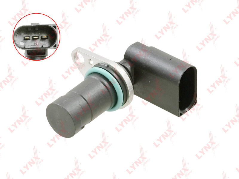 Датчик положения коленчатого вала LYNXauto DM-3014. Для BMW 3(E46) 361i-328i 98-05 / 5(E39) 520i-540i 95-03 / 5(E60) 525i-545i 03-10 / X5(E53) 3.0i-4.