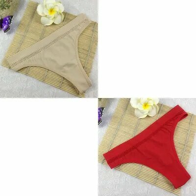 Эластичные бесшовные трусики унисекс для мужчин и женщин, облегающее нижнее белье для мужчин, трусики, стринги, универсальные бриджи, сексуальные стринги Красный, picture shows