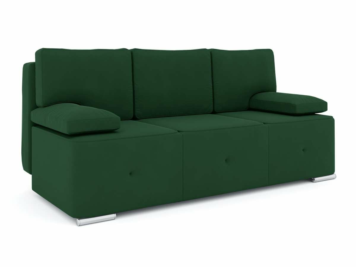Прямой диван Хавьер Велюр Зара Малахит