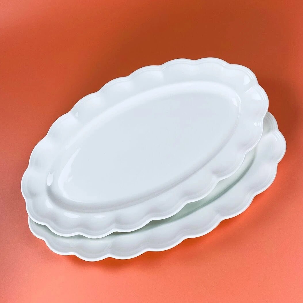 Набор из 2 овальных блюд 30,5см шармель Фарфор 133-439 118-133-439