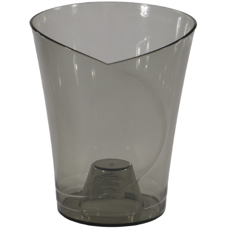 Орхидея кашпо 1,5л d14 h17,5см дымчатый