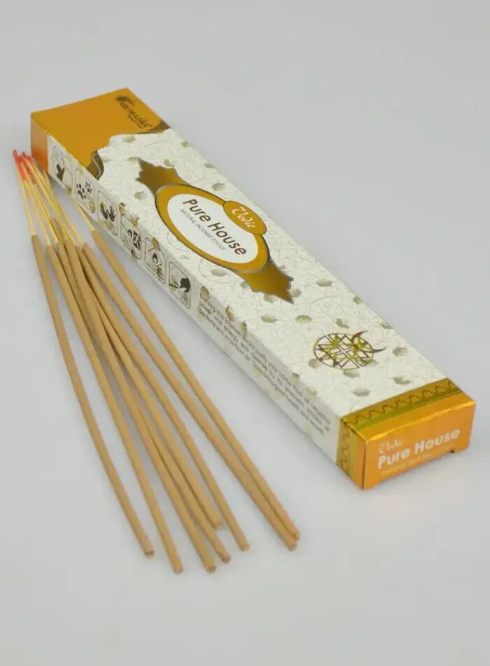 Vedic PURE HOUSE Natural Incense Sticks, Aromatika (чистый ДОМ натуральные ароматические палочки, Ароматика), 15 г.