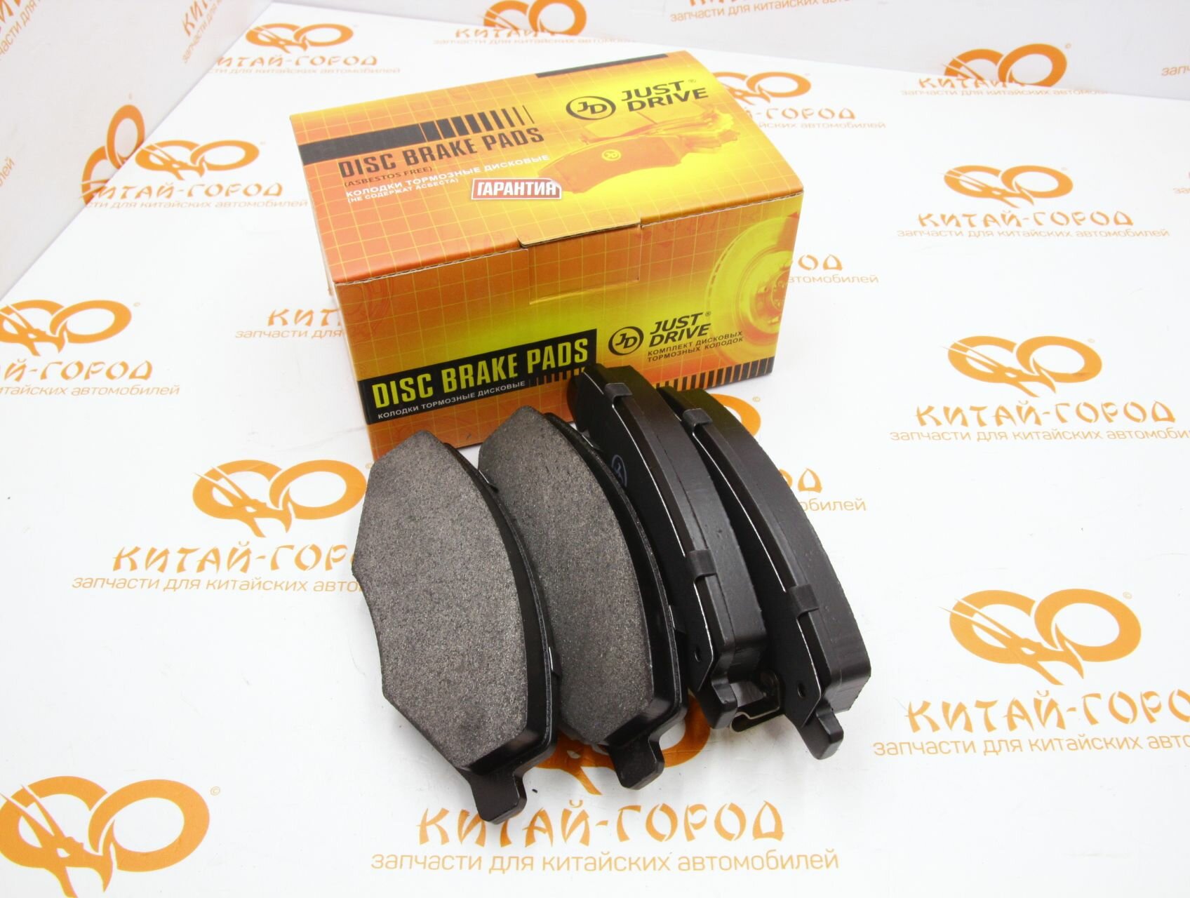 Колодки тормозные передние Changan Alsvin, Chery Fora, М11, Tingo, Amulet(ABS), Lifan X60(без ушка)(JD)