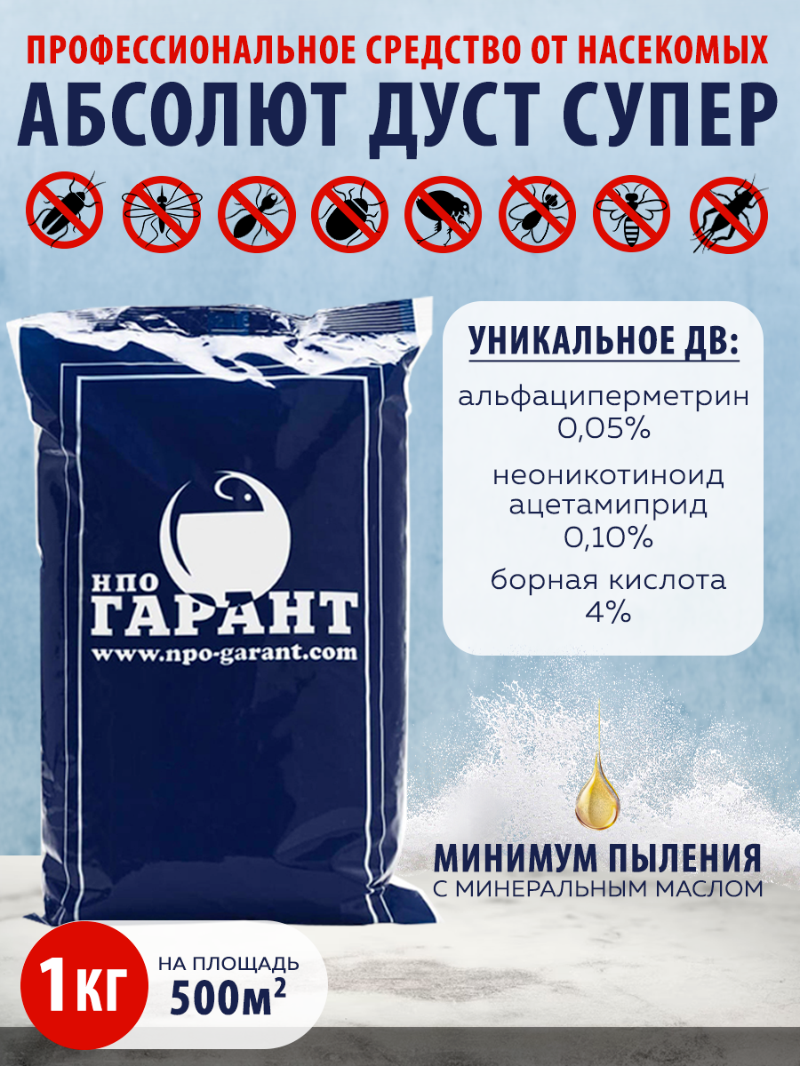 Абсолют Дуст Супер 1 кг