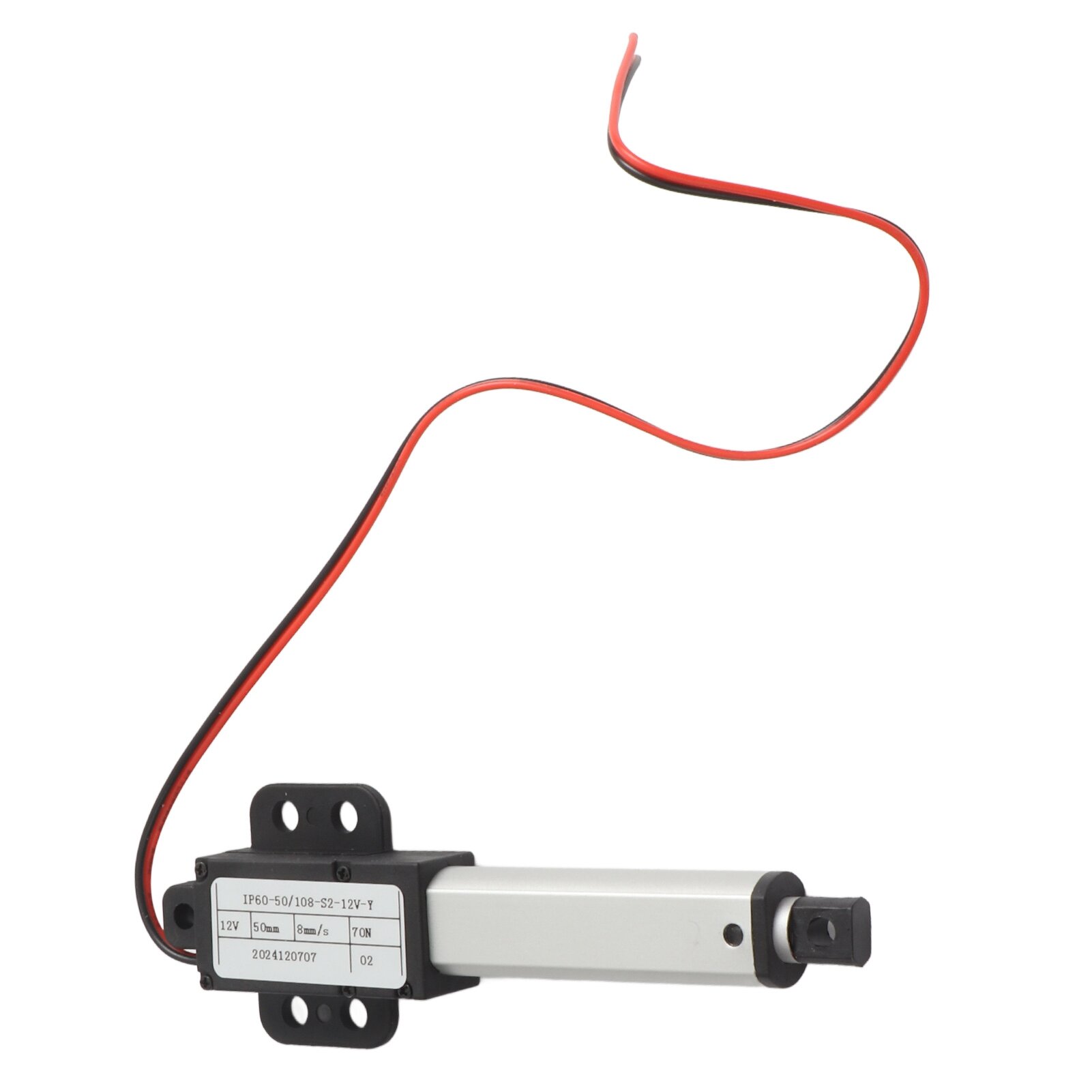 Linear Actuator 50mm 12V DC Internal Limit Switch Electric Linear Actuator Motor 8mm/s 70N Automotive Industry