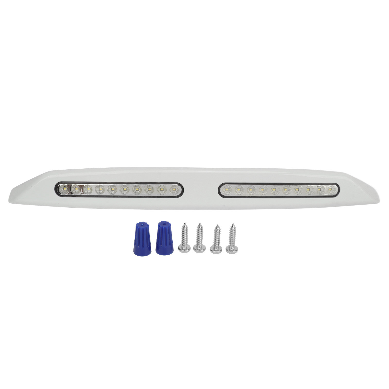 Светодиоднаяподсветкадлянавеса, веранды, автодома, водонепроницаемаяIP67, белая, универсальнаясветодиоднаялентадляяхтикараванов, DC9V-48V