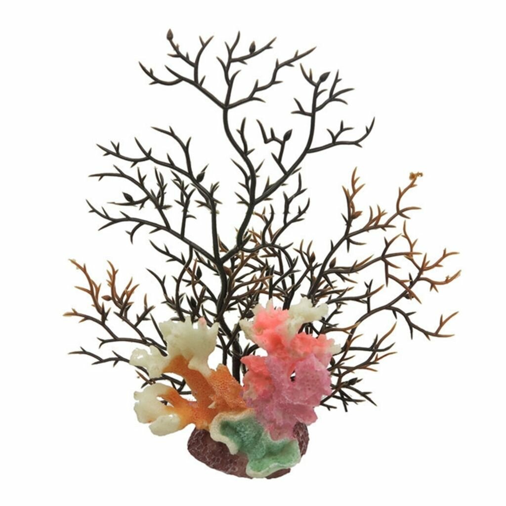 Декорация для аквариума, Симуляция декоративных аквариумных фигурок кораллового дерева - 3161B