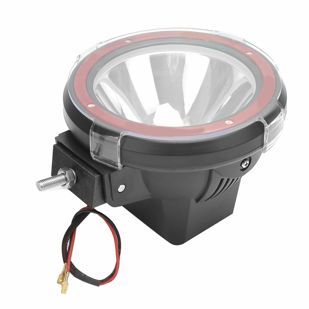 7-дюймовый HID-фонарь на крыше для поиска, модификация транспортного средства 12-24V 55W7 дюймов с красным кольцом