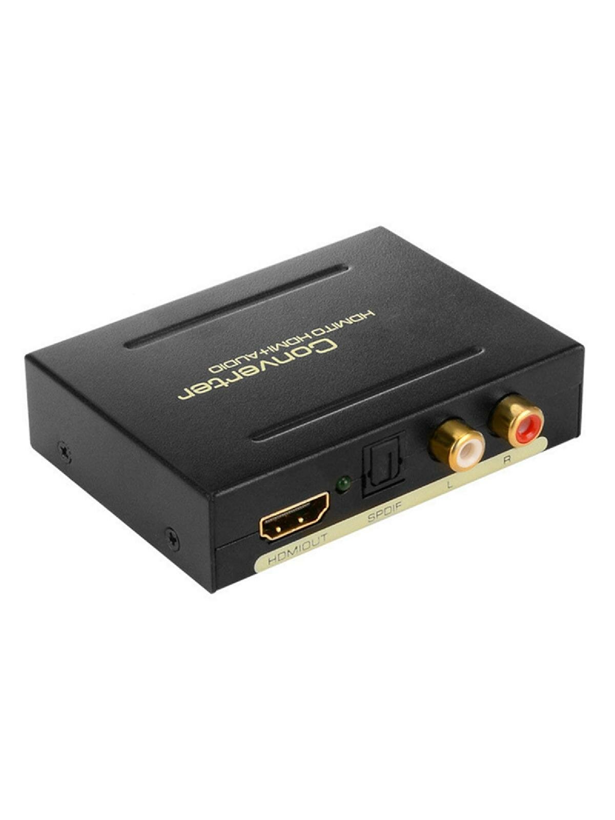 HDMI-compatible Audio Extractor 5.1ch 2.0ch for hd Audio Splitter Adapter Optical SPDIF + L/R Vedio Switcher Box