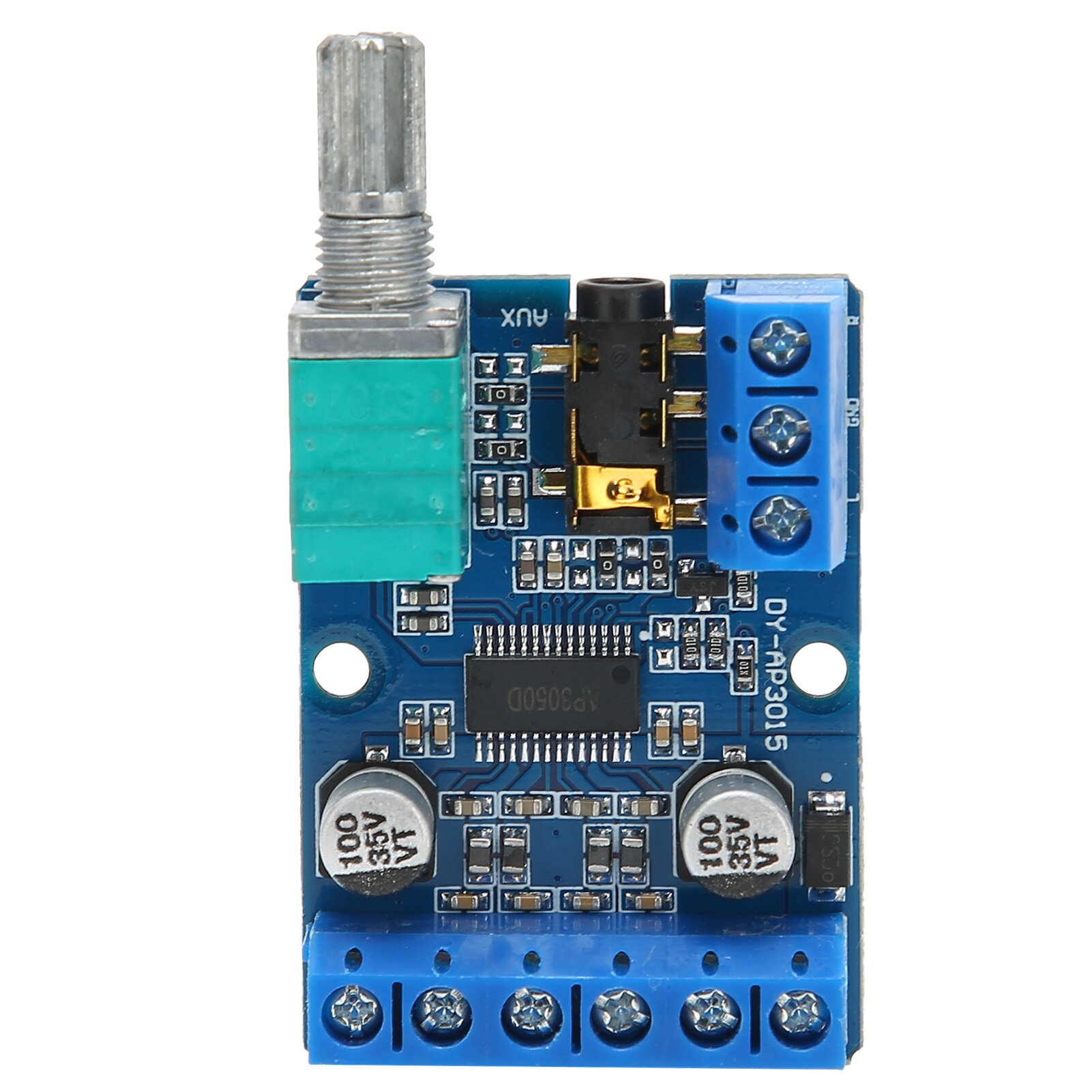 Плата усилителя мощности 30Wx2, стерео, DIY модуль, регулятор громкости, 12V/24V, DYAP3015