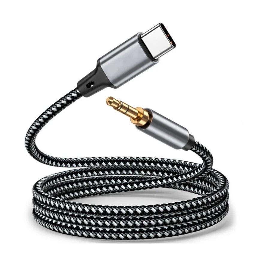 USB C - 3,5 мм аудиокабель AzzHww 2m