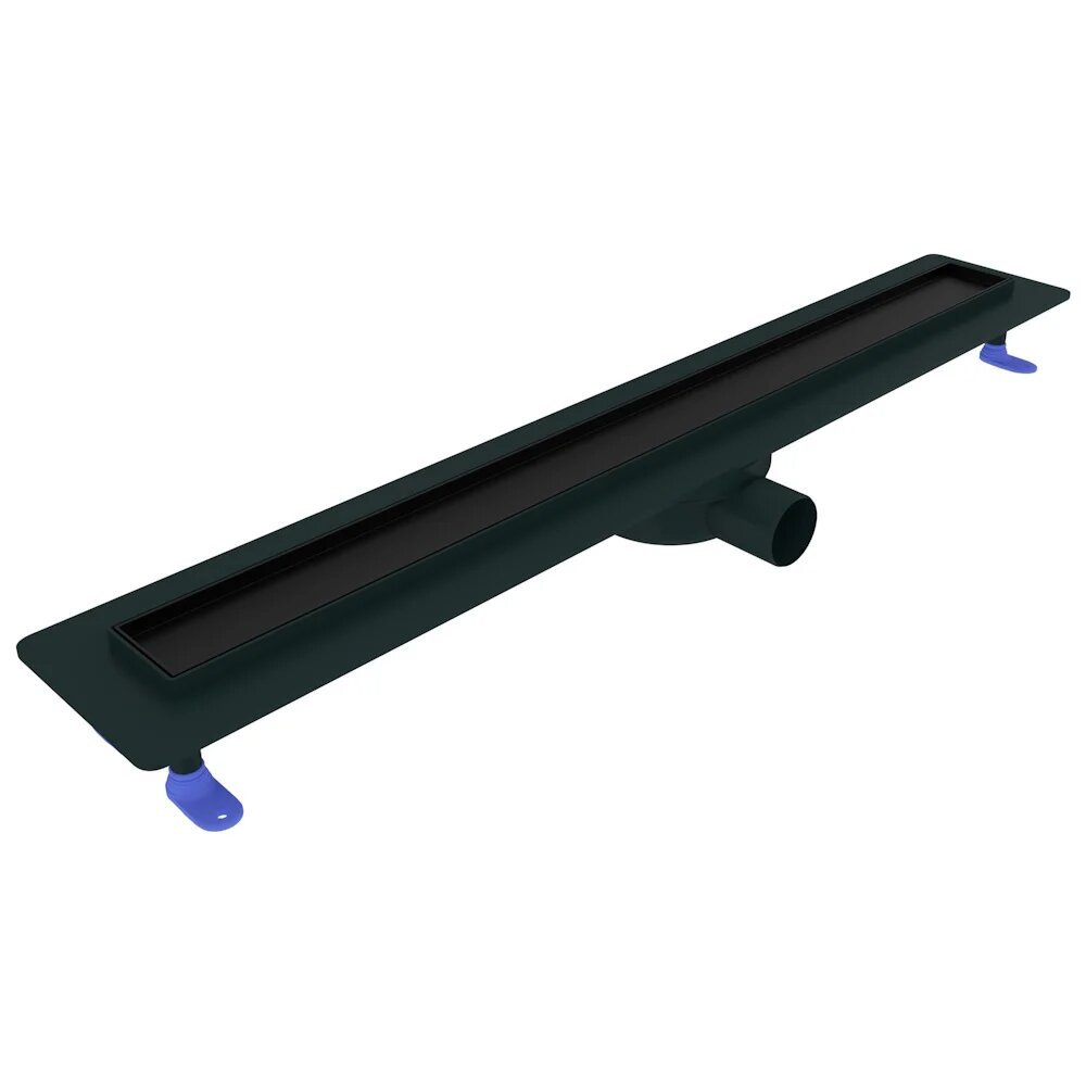 Душевой трап с комбинированным гидрозатвором Teymi Aina Prime черный, 80 см, под плитку T90011 ЦБ-00270399