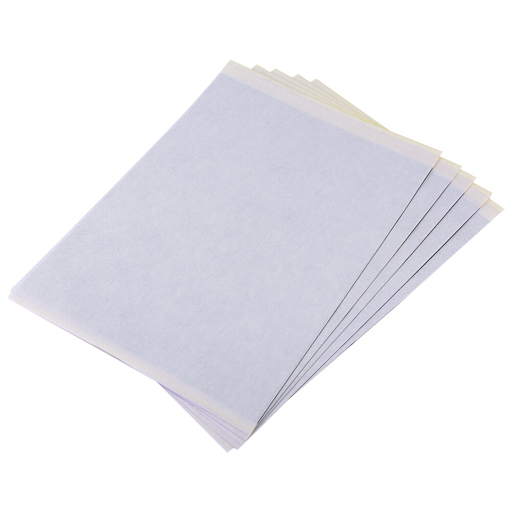 Бумага для переноса татуировок формата А4, копировальная бумага для термотрафаретов для макияжа, 25 листов термокопировальной бумаги, простой в использовании инструмент для переноса трафаретов