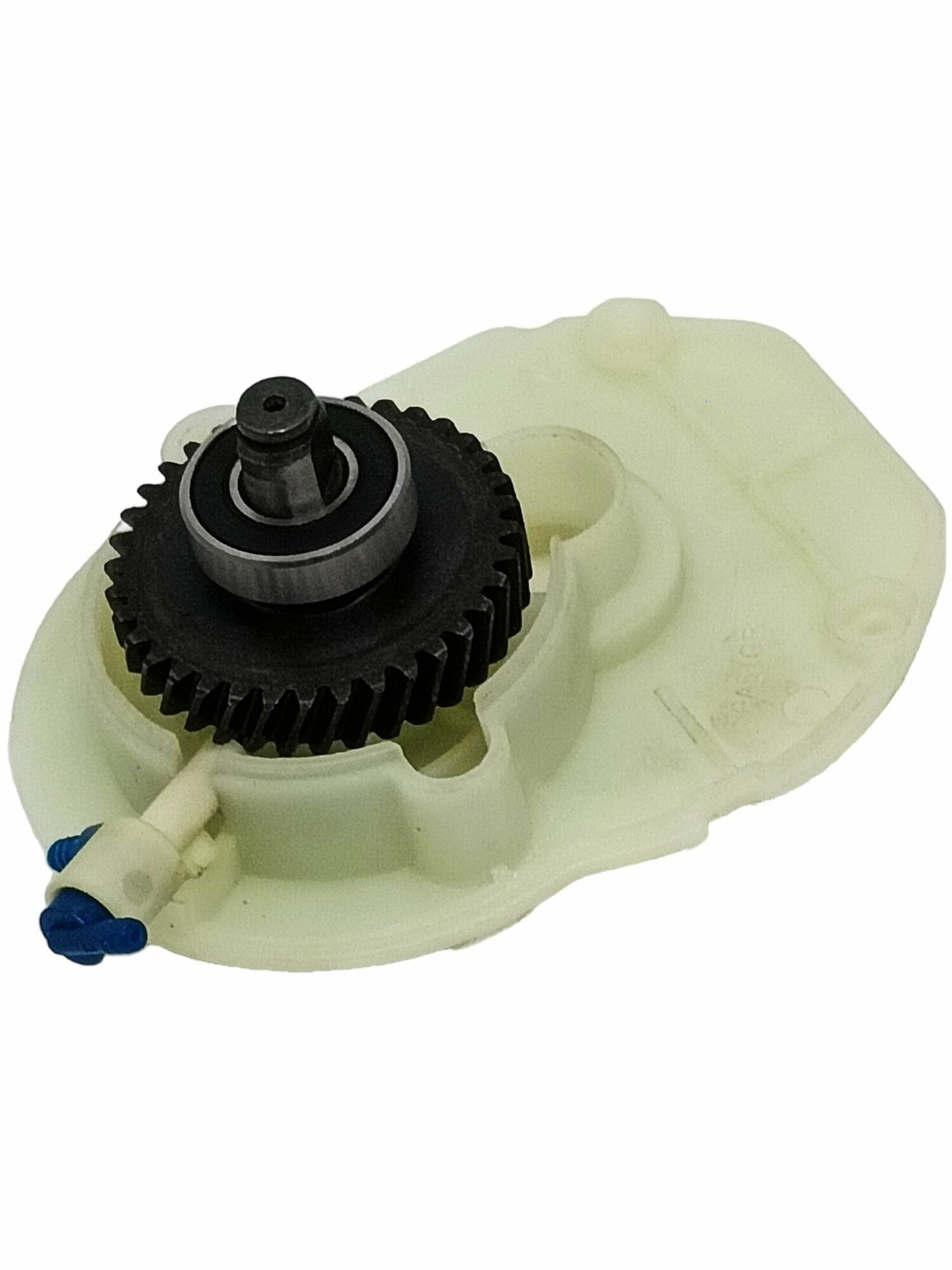 Шестерня редуктора в сборе с выходным валом и подшипниками цепной пилы Patriot ESP 1612 (модификация 2018)