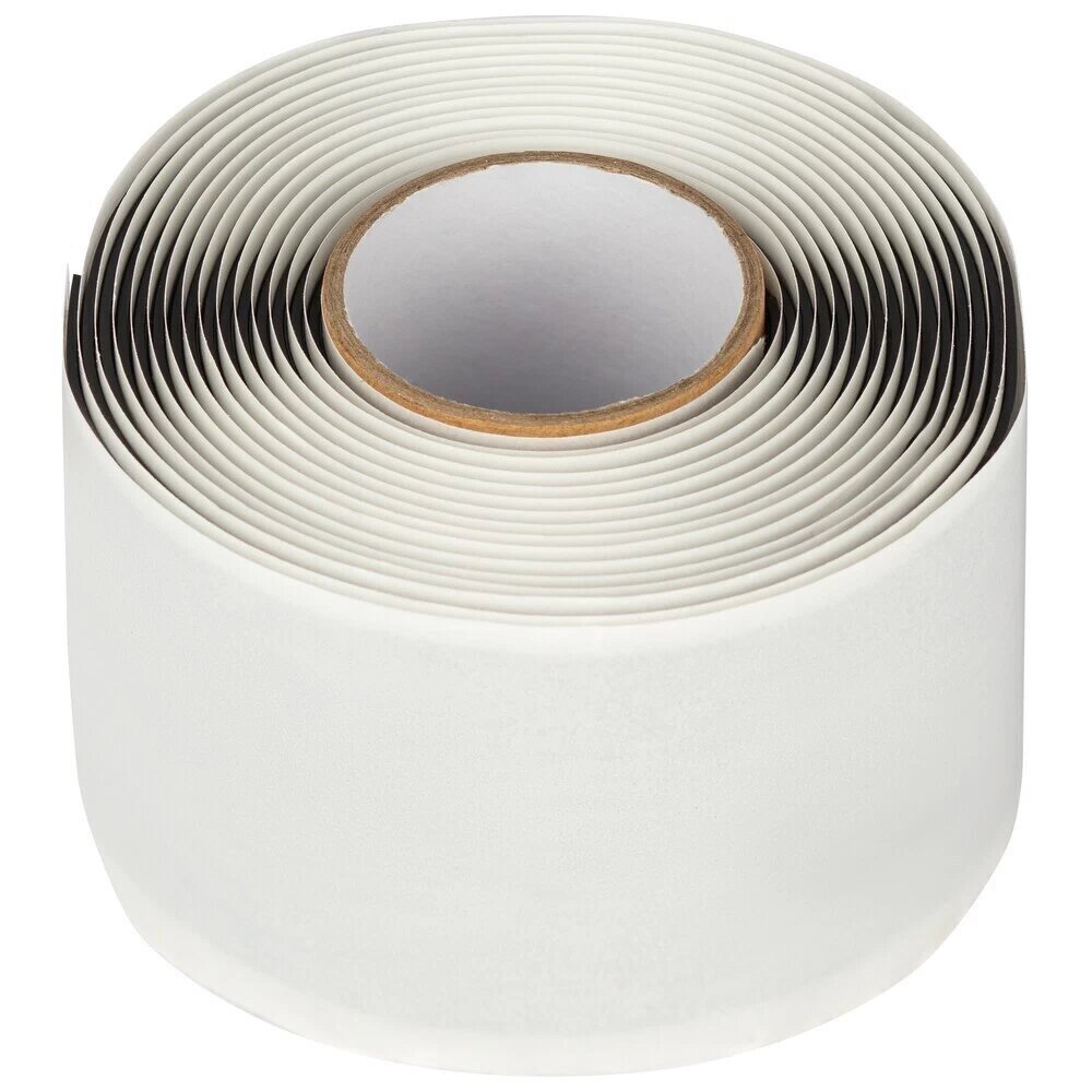 Изолента Эра Pro резина черная 50 мм 3 м самослипающаяся Эра PRORUMAS50