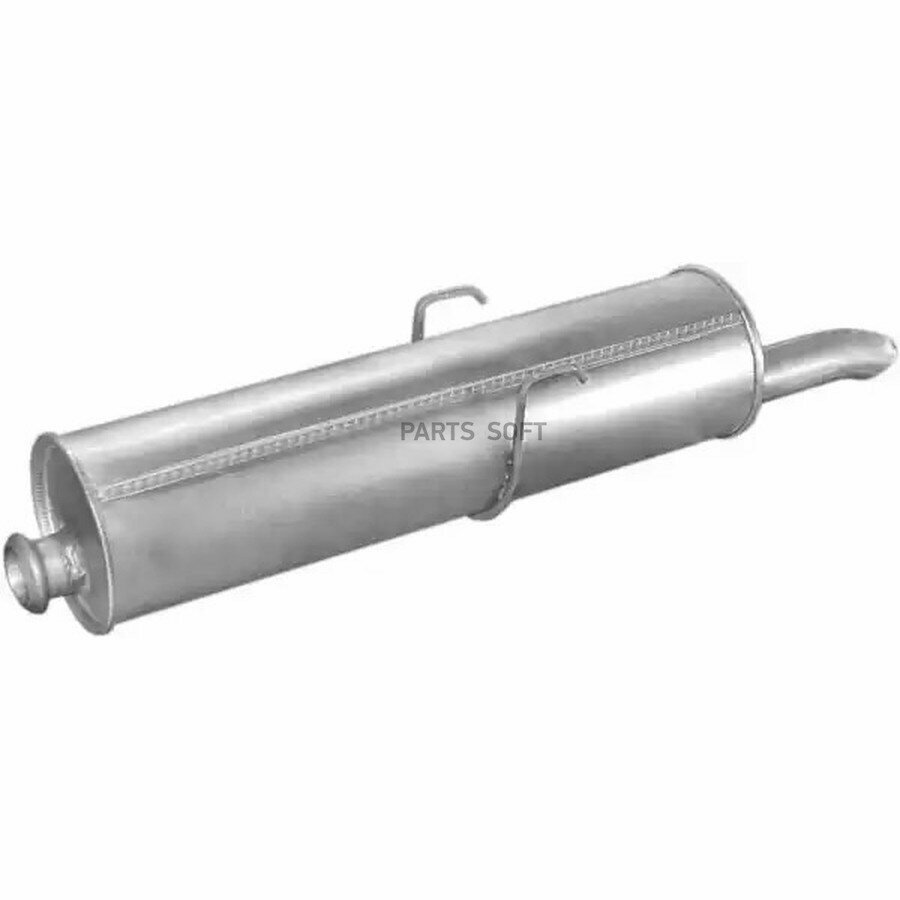 Глушитель задн часть PEUGEOT: 405 I 87-93, 405 I Break 88-92 от официального дистрибьютора, POLMOSTROW, артикул 1914