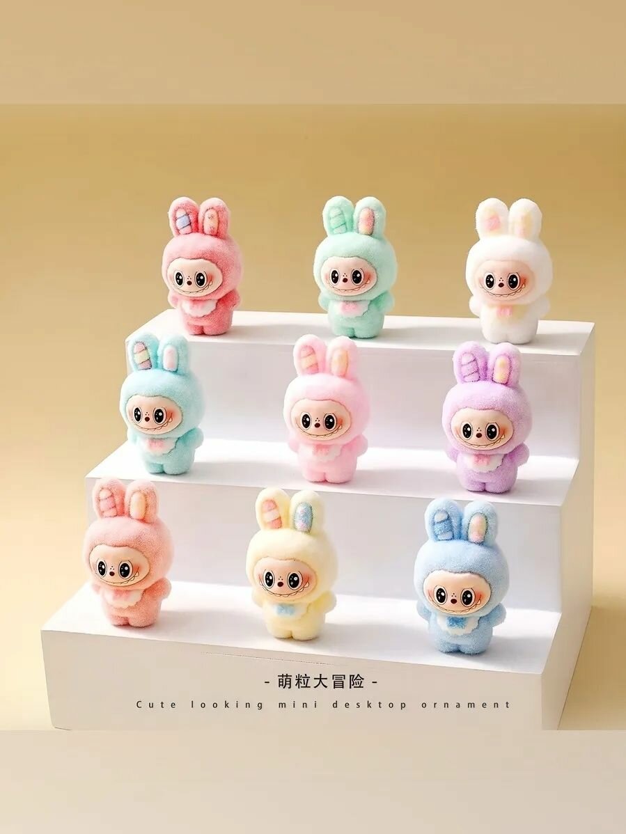 Фигурки куколки Лабубу Labubu бархатные 40 шт