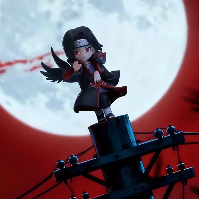 POP MART GONG Naruto Shippuden Mystery Box Черный, ITACHI