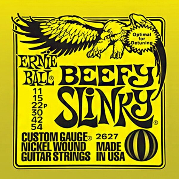 Ernie Ball 11-54 Струны для электрогитары, комплект из 1 шт, произведено в США