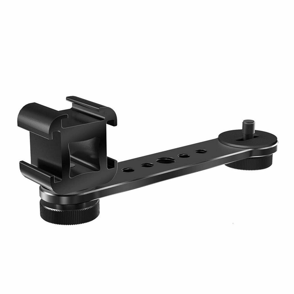 Универсальный кронштейн с тройным холодным башмаком и резьбой 1/4, Черный