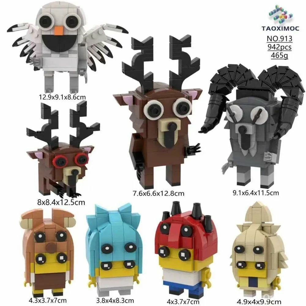 Игра "99 ночей в лесу" - строительные блоки