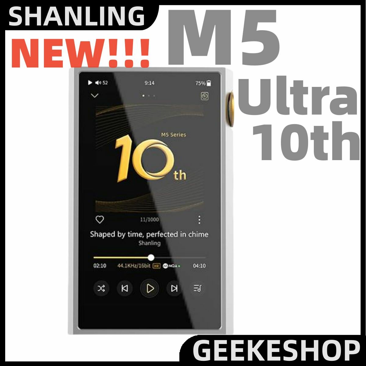 MP3-плеер SHANLING M5Ultra 10th Anniversary Edition