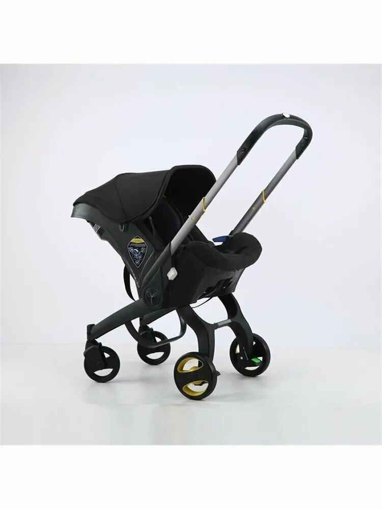 Универсальная модульная коляска 4 в 1 (автокресло-переноска)коляска для 0-24 месяцев черное