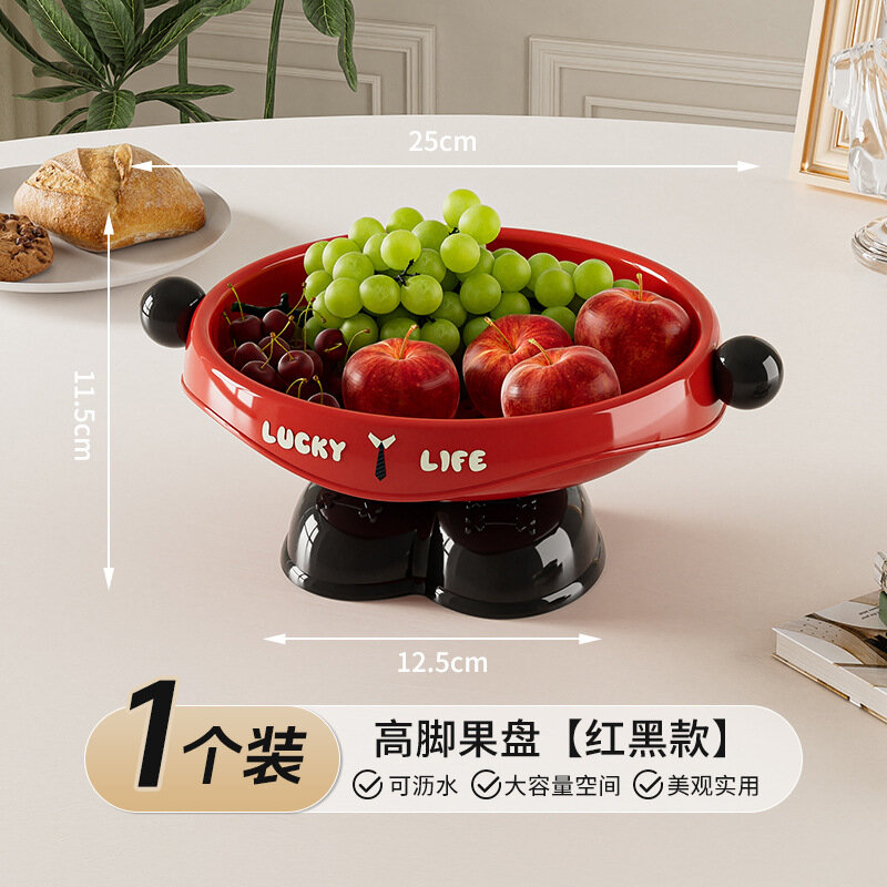 Фруктовая тарелка, роскошная высококачественная коробка для закусок, орехов и конфет, ретро тарелка для сухофруктов, кофейный столик, гостиная, новогодняя фруктовая тарелка