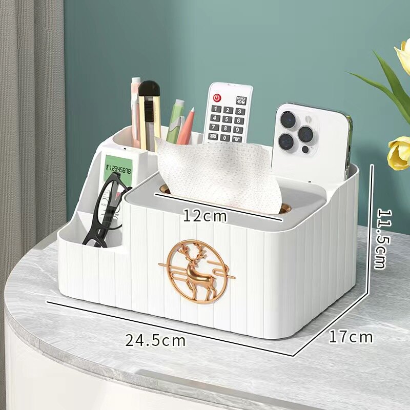 Легкая роскошная коробка для хранения салфеток для дома, гостиной, кофейного стола, креативная настольная коробка для высококачественных полотенец и премиальных салфеток