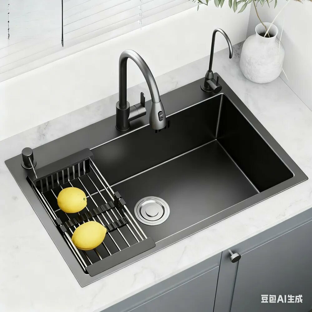 Раковина для кухни из нержавейки 60*40см