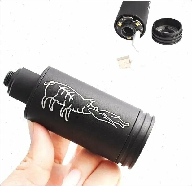 Тактическая универсальная трассерная насадка для страйкбола или орбибольного оружия