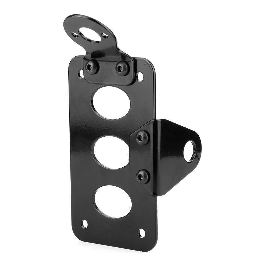 Железный держатель заднего номерного знака мотоцикла, боковой кронштейн для фонаря, модификация аксессуара