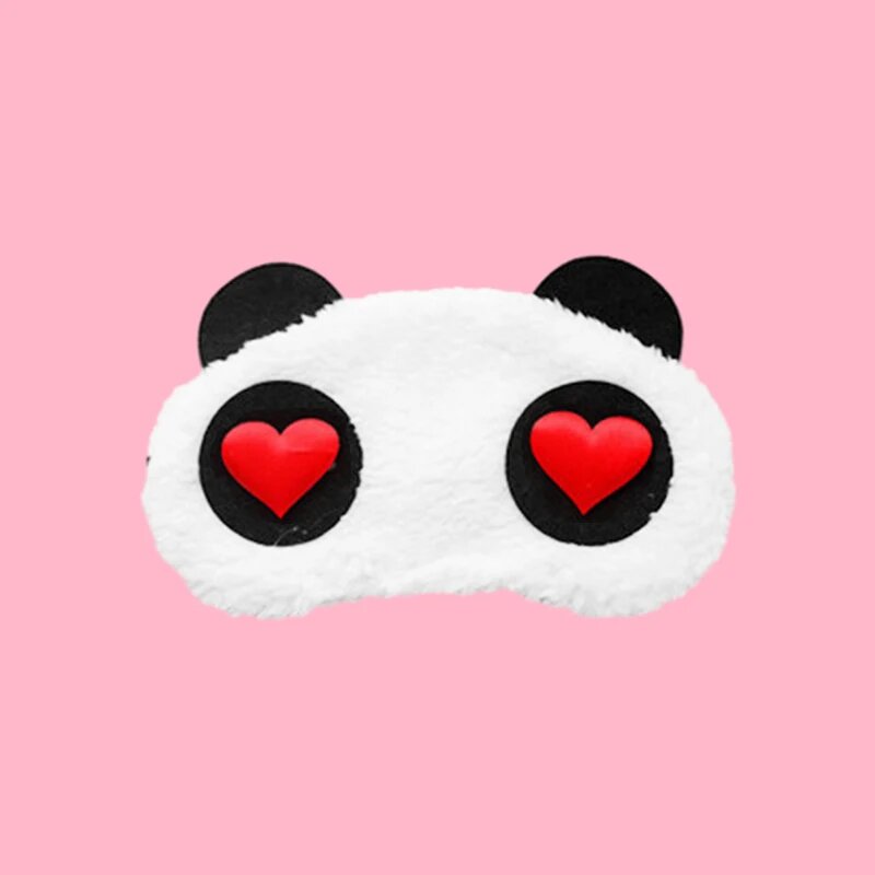 Плюшевая маска для сна Panda 03
