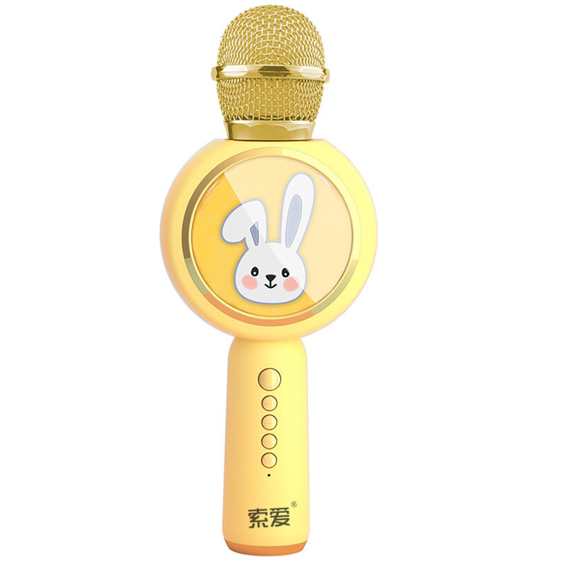 Детский микрофон и динамик Sony Ericsson MC39, интегрированный микрофон, мобильный телефон, беспроводное Bluetooth устройство для караоке