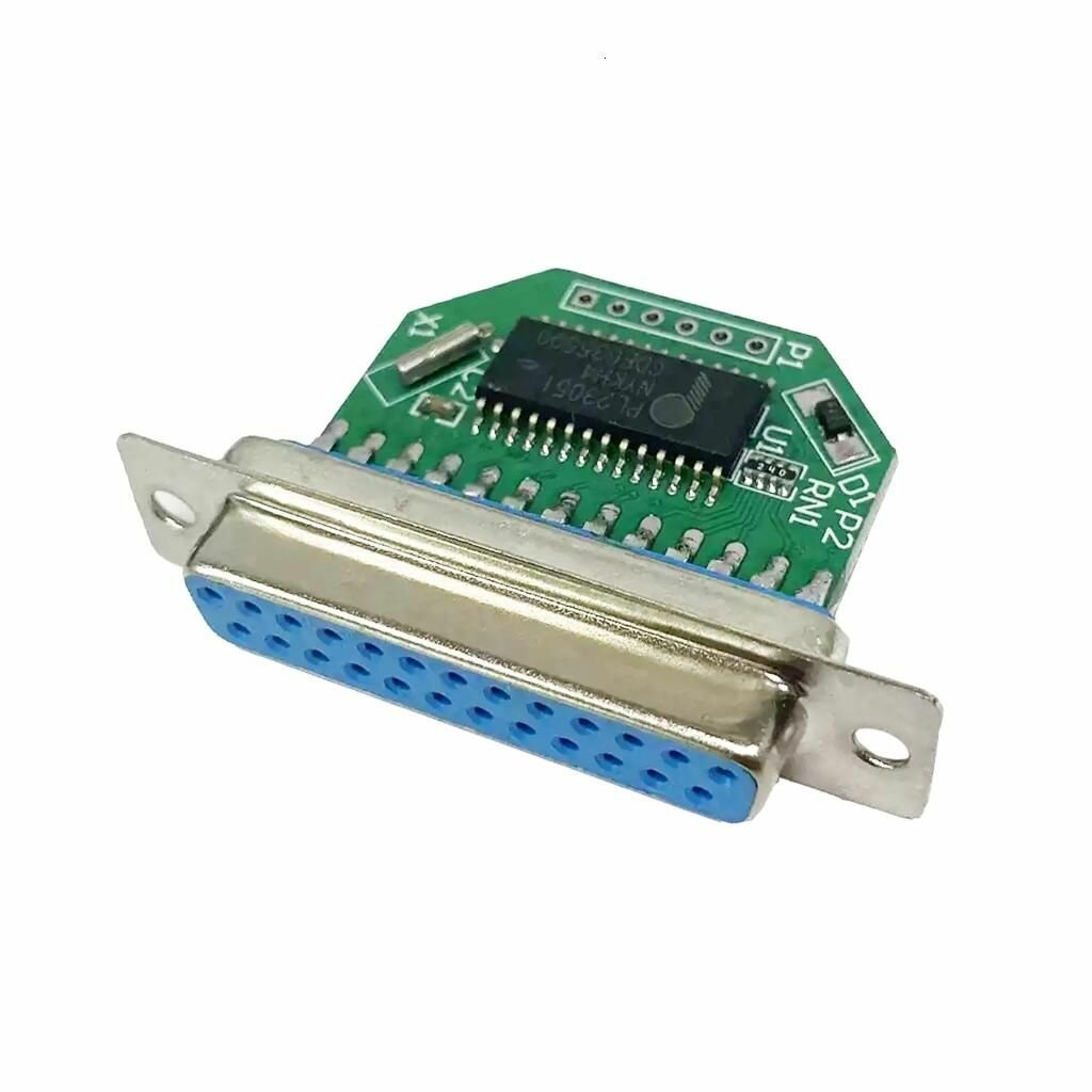 Прочный металлический USB-адаптер 25Pin 36Pin для быстрой передачи данных, - 25 контактов