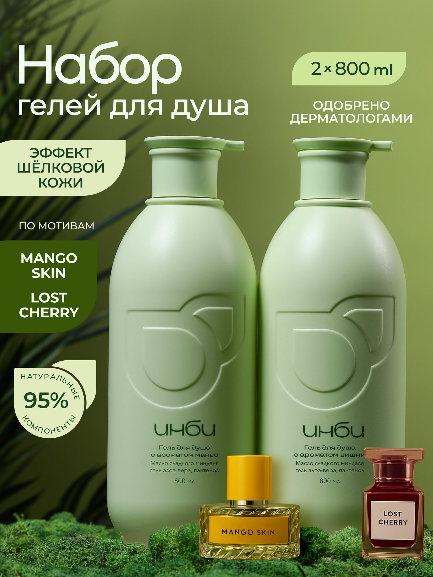 Инби, гель для душа, гель для душа парфюмированный