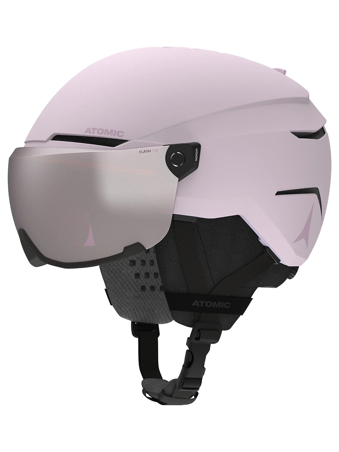 Горнолыжный шлем Atomic Savor Visor JR Lavender Cat. 2 24/25 фиолетовый, для детей , Фиолетовый