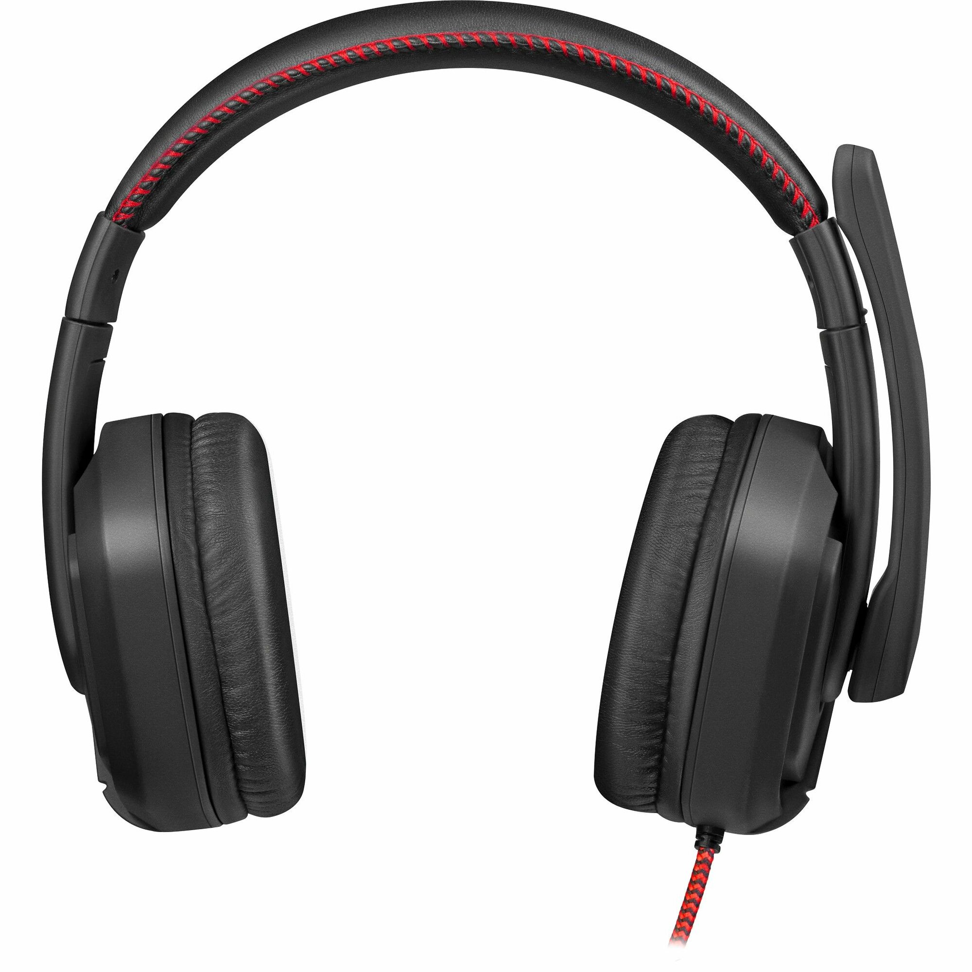 Defender Наушники Игровая гарнитура Quake LED черный, LED, провод 2 м 64515