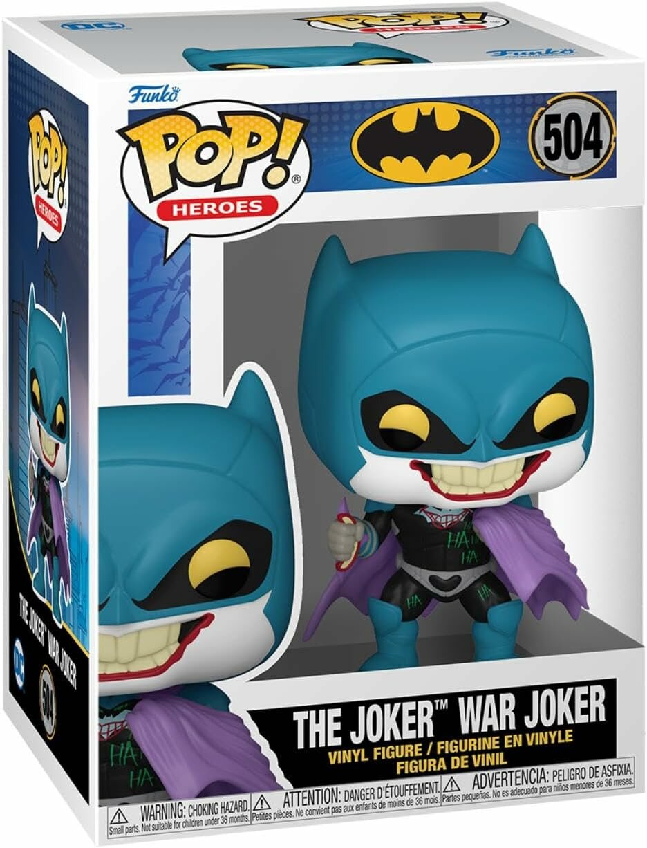 Фигурка FUNKO POP! Heroes DC Batman The Joker War Joker NEW w(504) 76073